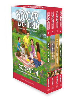 BOXEDーBOXC MYSTERIES BOXED 4V Boxcar Children Mysteries Gertrude Chandler Warner RANDOM HOUSE BOOKS FOR YOUNG R1990 Boxe...