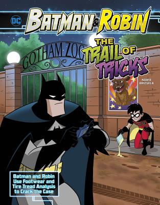 TRAIL OF TRICKS Batman & Robin Crime Scene Investigations Steve Korte Dario Brizuela CAPSTONE PR2017 Hardcover English I...