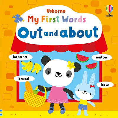 MY 1ST WORDS OUT & ABT My First Words Stella Baggott Fiona Watt USBORNE BOOKS2024 Board　Books English ISBN：9781805078609...