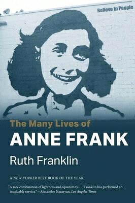 MANY LIVES OF ANNE FRANK Jewish Lives Ruth Franklin YALE UNIV PR2026 Paperback English ISBN：9780300288629 洋書 Fiction & L...
