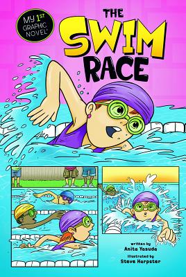 SWIM RACE My First Graphic Novel Anita Yasuda Steve Harpster STONE ARCH BOOKS2012 Paperback English ISBN：9781434238641 洋...