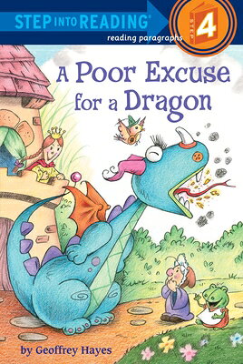 POOR EXCUSE FOR A DRAGON Step Into Reading Geoffrey Hayes RANDOM HOUSE2011 Paperback English ISBN：9780375868672 洋書 Books...