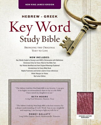 BーNKーAMG BUR RL Key Word Study Bibles Amg Publishers AMG PUBL2015 Leather English ISBN：9780899578699 洋書 NonーClassifiable...