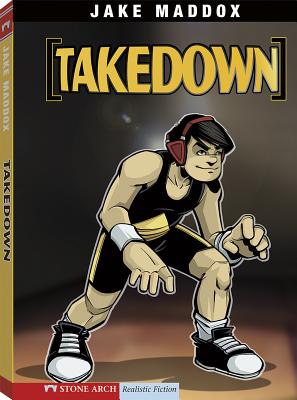 TAKEDOWN Jake Maddox Sports Stories Jake Maddox Sean Tiffany STONE ARCH BOOKS2008 Paperback English ISBN：9781434208705 洋...