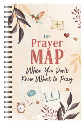 PRAYER MAP WHEN YOU DONT KNOW Faith Maps Compiled by Barbour Staff BARBOUR PUBL INC2024 Spiral English ISBN：978163609870...