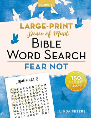 PEACE OF MIND BIBLE WORD SEARC Peace of Mind Bible Word Search Linda Peters GOOD BOOKS2023 Paperback English ISBN：978168...