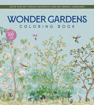 WONDER GARDENS COLOR BK Chartwell Coloring Books Editors of Chartwell Books CHARTWELL BOOKS2026 Paperback English ISBN：9...