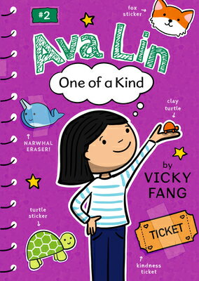 AVA LIN 1 OF A KIND Ava Lin Vicky Fang Vicky Fang CANDLEWICK BOOKS2025 Paperback English ISBN：9781536238754 洋書 Books for...