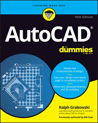 AUTOCAD FOR DUMMIES 19/E Ralph Grabowski FOR DUMMIES2022 Paperback English ISBN：9781119868767 洋書 Computers & Science（コンピ...