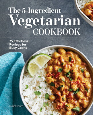 5ーINGREDIENT VEGETARIAN CKBK Paige Rhodes ROCKRIDGE PR2021 Paperback English ISBN：9781648768774 洋書 Family life & Comics（...