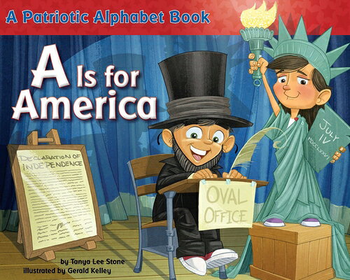 A IS FOR AMER Tanya Lee Stone Gerald Kelley PRICE STERN SLOAN INC2011 Paperback English ISBN：9780843198775 洋書 Books for ...
