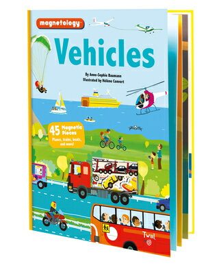 MAGNETOLOGY VEHICLES Magnetology AnneーSophie Baumann Helene Convert TWIRL2020 Hardcover English ISBN：9791027608799 洋書 Bo...