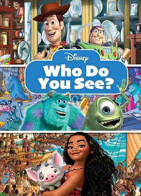 DISNEY WHO DO YOU SEE LOOK & F Pi Kids PI KIDS2021 Hardcover English ISBN：9781503758841 洋書 Books for kids（児童書） Juvenile ...
