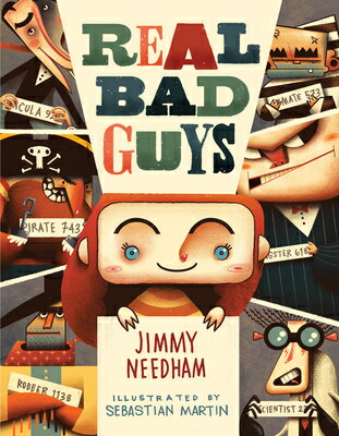 REAL BAD GUYS Millie and the Real Bad Guys Jimmy Needham Sebastian Martin HARVEST KIDS2024 Hardcover English ISBN：978073...