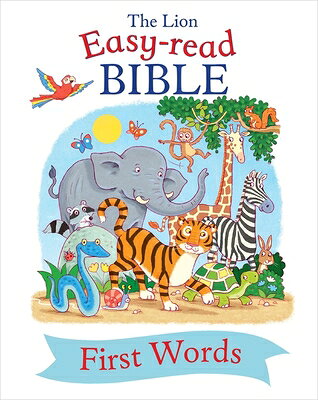 LION EASYーREAD BIBLE 1ST WORDS Deborah Lock Jamie Smith SPCK PUB2021 Hardcover English ISBN：9780745978895 洋書 Books for k...