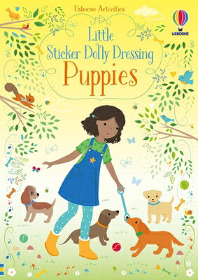LITTLE SDD PUPPIES Little Sticker Dolly Dressing Fiona Watt Lizzie MacKay USBORNE BOOKS2024 Paperback English ISBN：97818...