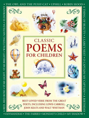 CLASSIC POEMS FOR CHILDREN Nicola Baxter Cathie Shuttleworth ARMADILLO MUSIC2025 Hardcover English ISBN：9781861478917 洋書...