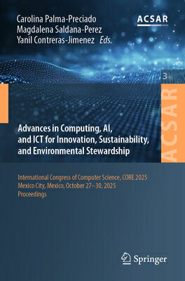 ADVANCES IN COMPUTING AI & ICT Advances in Computer Science Applications and Research Carolina PalmaーPreciado Magdalena ...