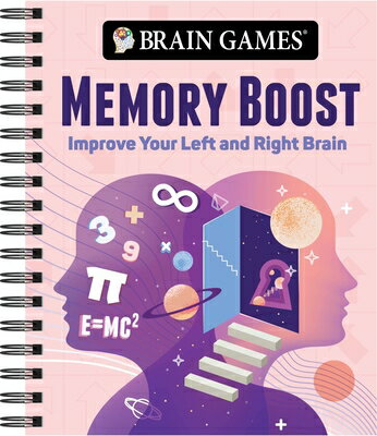 BG ー MEMORY BOOST Brain Games Publications International Ltd Brain Games PUBN INTL2026 Spiral English ISBN：9781639388936...