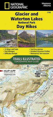MAPーGLACIER & WATERTON LAKES N National Geographic Topographic Map Guide National Geographic Maps NATL GEOGRAPHIC MAPS20...