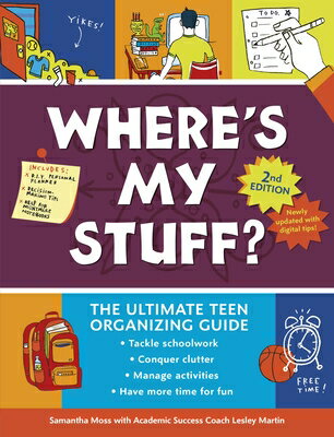 WHERES MY STUFF 2ND /E REV/E 2 Lesley Martin Samantha Moss Michael Wertz ZEST BOOKS2020 Paperback Revised English ISBN：9...