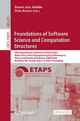FOUNDATIONS OF SOFTWARE SCIENC Lecture Notes in Computer Science Parosh Aziz Abdulla Delia Kesner SPRINGER NATURE2025 Pa...
