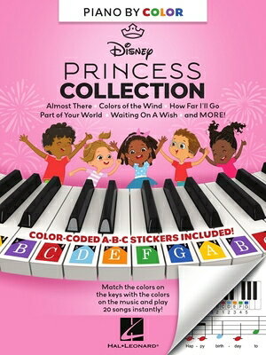 PIANOーBYーCOLOR ー DISNEY PRINCE ー HAL LEONARD PUB CO2025 Paperback English ISBN：9798350148985 洋書 Art & Entertainment（芸術＆エ...