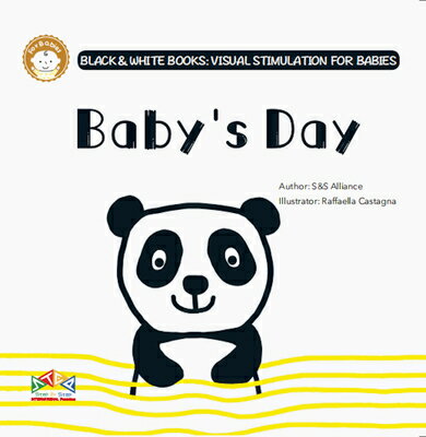BABYS DAY Black & White Books Raffaella Castagna STEP BY STEP2023 Board　Books English ISBN：9781911689003 洋書 Books for ki...
