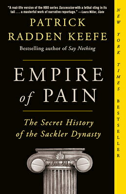 EMPIRE OF PAIN Patrick Radden Keefe ANCHOR2022 Paperback English ISBN：9781984899019 洋書 Business & SelfーCulture（ビジネス） Bus...