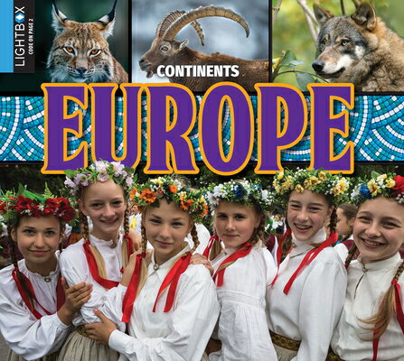 EUROPE Continents Alexis Roumanis LIGHTBOX LEARNING2018 Library　Binding English ISBN：9781510539037 洋書 Books for kids（児童書...