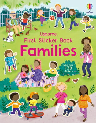 1ST STICKER BK FAMILIES First Sticker Books Holly Bathie Joanne Partis USBORNE BOOKS2024 Paperback English ISBN：97818050...