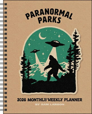 PARANORMAL PARKS 12ーMONTH 2026 Sam Larson ANDREWS & MCMEEL2025 Desk English ISBN：9781524899103 洋書 Social Science（社会科学） B...