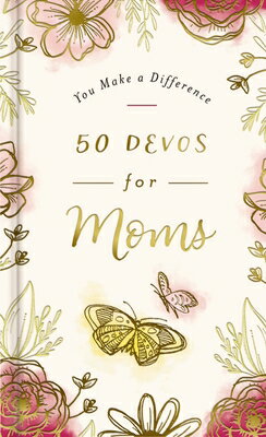 50 DEVOS FOR MOMS You Make a Difference Dayspring DAYSPRING2023 Hardcover English ISBN：9781648709104 洋書 Social Science（社...