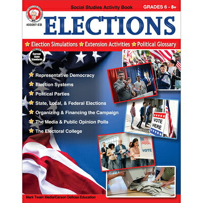 ELECTIONS George R. Lee MARK TWAIN MEDIA2026 Paperback English ISBN：9781622239184 洋書 Family life & Comics（生活＆コミック） Educa...