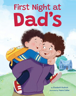 1ST NIGHT AT DADS Elizabeth Rudnick Yaara Cellier WORKMAN PR2026 Hardcover English ISBN：9781523529209 洋書 Books for kids（...