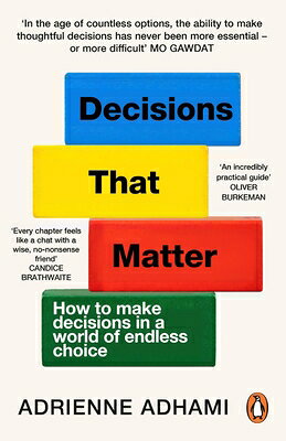 DECISIONS THAT MATTER Adrienne Adhami PENGUIN GROUP2026 Paperback English ISBN：9781804949221 洋書 Business & SelfーCulture（...
