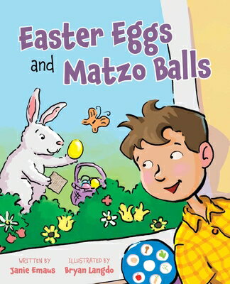 EASTER EGGS & MATZO BALLS Interfaith Picture Books for Kids Janie Emaus Bryan Langdo SKY PONY PR2023 Hardcover English I...