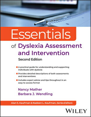 ESSENTIALS OF DYSLEXIA ASSESSM Essentials of Psychological Assessment Nancy Mather Barbara J. Wendling WILEY2024 Paperba...
