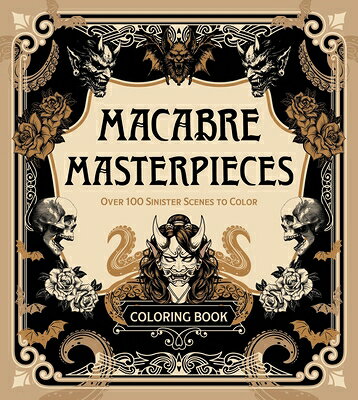 MACABRE MASTERPIECES Chartwell Coloring Books Editors of Chartwell Books CHARTWELL BOOKS2026 Paperback English ISBN：9780...