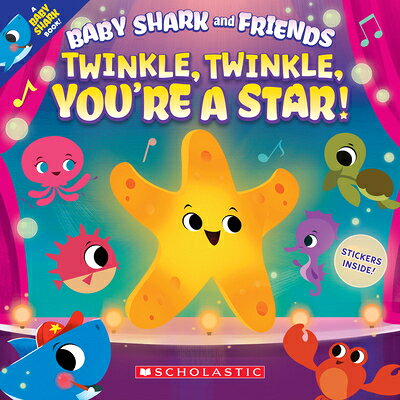BABY SHARK TWINKLE TWINKLE YOU Baby Shark John John Bajet CARTWHEEL BOOKS2021 Paperback English ISBN：9781338729368 洋書 Bo...