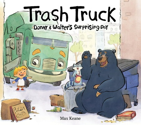 TRASH TRUCK DONNY & WALTERS SU Trash Truck Max Keane Max Keane HARPERCOLLINS2024 Hardcover English ISBN：9780063349414 洋書...