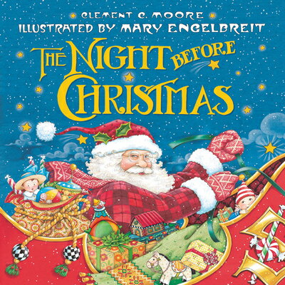 NIGHT BEFORE XMAS PAPERーOVERーB Clement C. Moore Mary Engelbreit HARPERCOLLINS2011 Hardcover PaperーOverーBoar English ISBN...