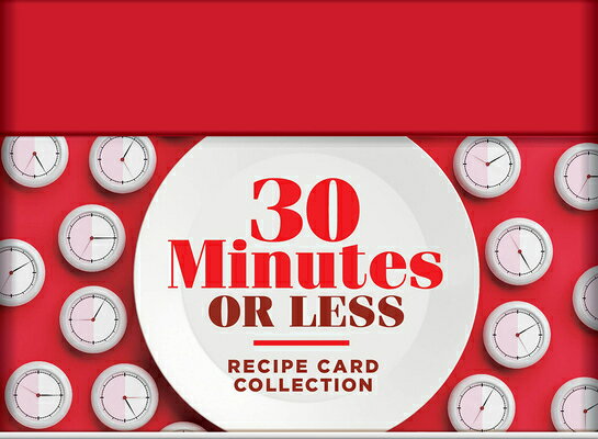 30 MINUTES OR LESS RECIPE CARD Recipe Card Collection Tin Publications International Ltd PUBN INTL2025 Other English ISB...