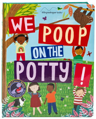 WE POOP ON THE POTTY Early Learning Little Grasshopper Books Publications International Ltd Jim Harbison PUBN INTL2020 B...