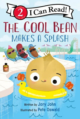 COOL BEAN MAKES A SPLASH I Can Read Level 2 Jory John Pete Oswald HARPERCOLLINS2024 Paperback English ISBN：9780063329546...