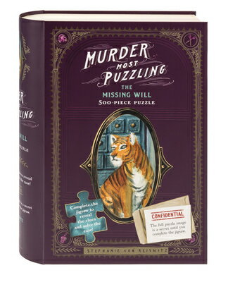 MURDER MOST PUZZLING THE MISSI Stephanie Von Reiswitz CHRONICLE BOOKS2022 Board　Games English ISBN：9781797209562 洋書 Fami...