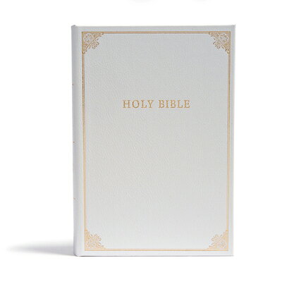 CSB FAMILY BIBLE WHITE BOND OV Csb Bibles by Holman HOLMAN A J2018 Bonded　Leather English ISBN：9781462779574 洋書 NonーClas...