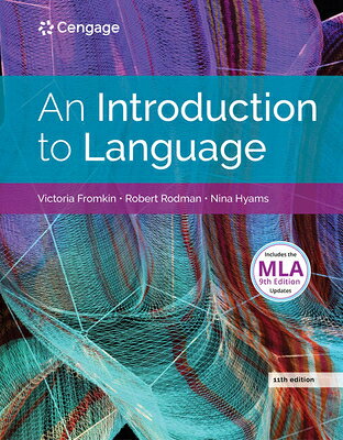 INTRO TO LANGUAGE ( W/MLA9E UP Victoria Fromkin Robert Rodman Nina Hyams WADSWORTH INC FULFILLMENT2018 Paperback English...