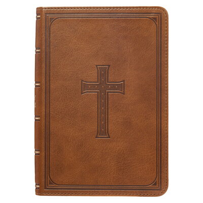 KJV COMPACT LP LUXーLEATHER TAN Christian Art Gifts CHRISTIAN ART GIFTS2017 Imitation　Leather English ISBN：9781432119577 ...