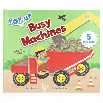 POPーUP BUSY MACHINES Cottage Door Press COTTAGE DOOR PR2024 Board　Books English ISBN：9781646389582 洋書 Books for kids（児童書...